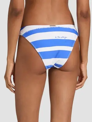 MILLY A La Plage Striped Bikini Bottom