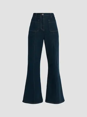 REISS Sakura High-rise Stretch Flare Jeans