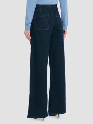 REISS Sakura High-rise Stretch Flare Jeans