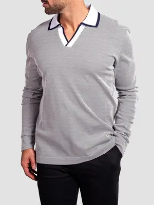 MACEOO Ascension Knit Polo Shirt