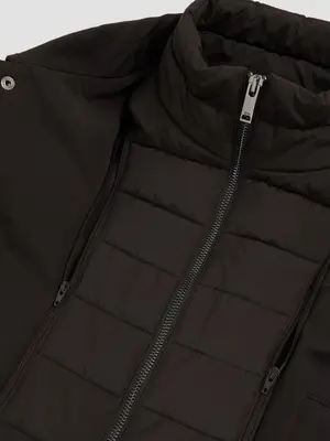 REISS Logan Hybrid Overcoat