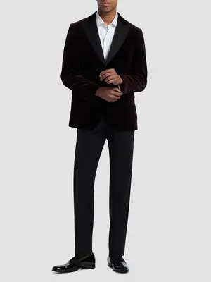 SAKS FIFTH AVENUE Collection Solid Cotton Dress Shirt