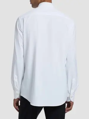 SAKS FIFTH AVENUE Collection Solid Cotton Dress Shirt