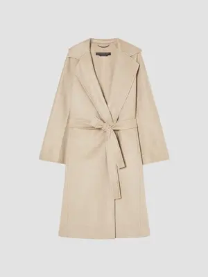 Marina Rinaldi Double Sided Pure Cashmere Coat