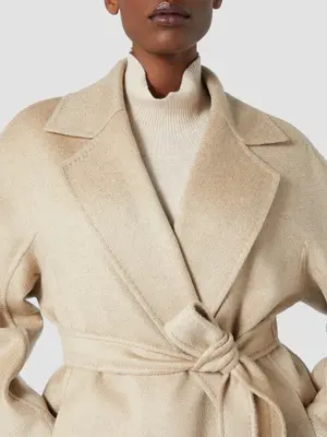 Marina Rinaldi Double Sided Pure Cashmere Coat