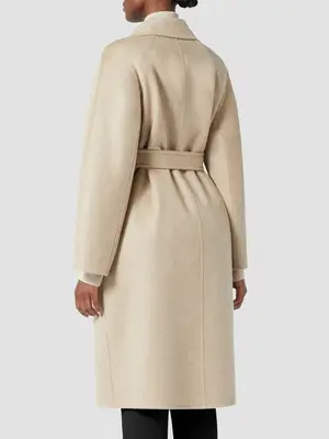 Marina Rinaldi Double Sided Pure Cashmere Coat