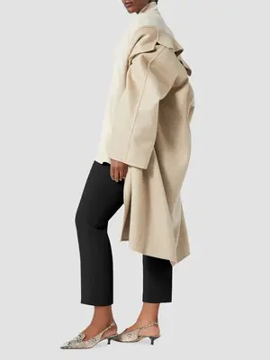 Marina Rinaldi Double Sided Pure Cashmere Coat