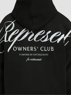 REPRESENT Owners Club Script Hoodie