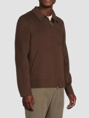 PALTO' Leandro Wool Coach Jacket