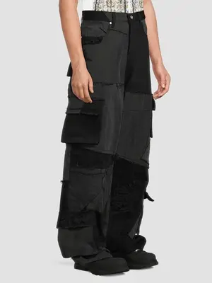 WHO DECIDES WAR Destroyed Paneled Cargo Pants