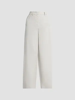 Giorgio Armani Linen Straight-leg Trousers