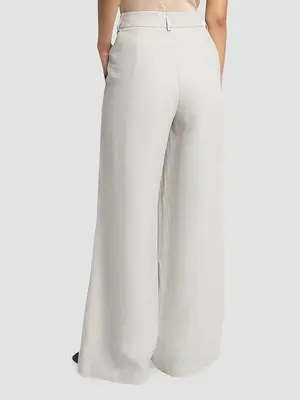 Giorgio Armani Linen Straight-leg Trousers