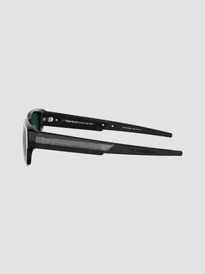 Tag Heuer Golden Age 54mm Rectangular Sunglasses - Black