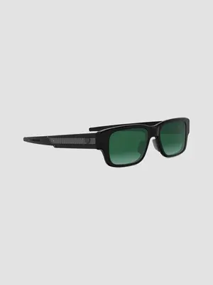 Tag Heuer Golden Age 54mm Rectangular Sunglasses - Black