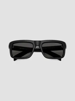 Prada 56mm Rectangular Sunglasses
