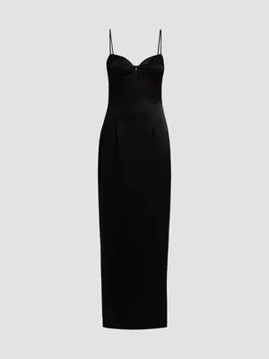 REFORMATION Sathia Satin Maxi Dress