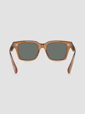 Oliver Spencer Ollice 52mm Pillow Sunglasses - Blue
