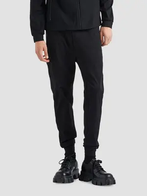 Prada Technical Cotton And Re-nylon Pants
