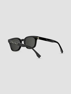 Fendi Five Sisters 51mm Square Sunglasses - Black