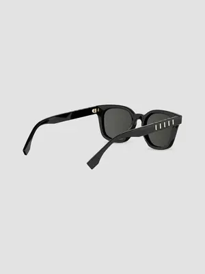 Fendi Five Sisters 51mm Square Sunglasses - Black