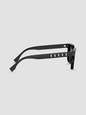 Fendi Five Sisters 51mm Square Sunglasses - Black