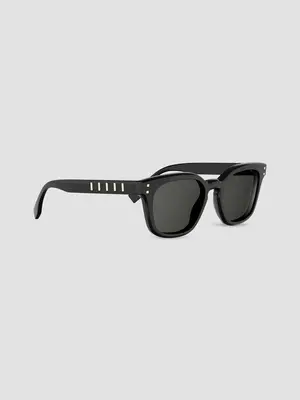 Fendi Five Sisters 51mm Square Sunglasses - Black