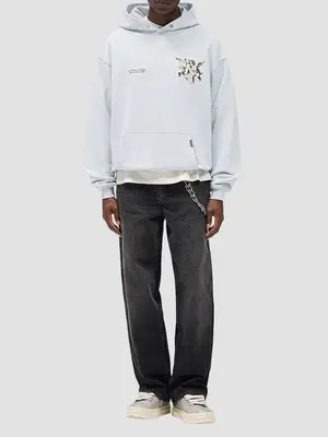 REPRESENT Legacy Cherubs Graphic Cotton Hoodie