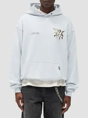 REPRESENT Legacy Cherubs Graphic Cotton Hoodie