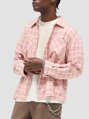 REPRESENT Legacy Check Cotton Shirt