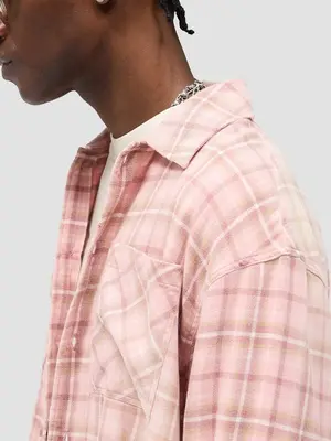 REPRESENT Legacy Check Cotton Shirt