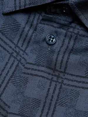Emporio Armani Plaid Sport Shirt
