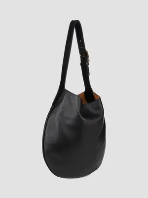 NILI LOTAN Jagger Leather Shoulder Bag