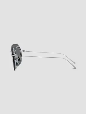 Loewe X Matsuda Shield Sunglasses - Grey