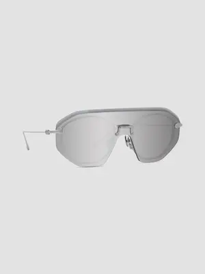 Loewe X Matsuda Shield Sunglasses - Grey