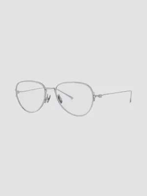 Loewe X Matsuda 52mm Pilot Optical Eyeglasses - Silver