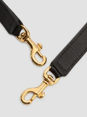 NILI LOTAN Lou Leather Top Handle Bag - Black