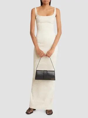 Jacquemus Le Bambino Logo Leather Shoulder Bag