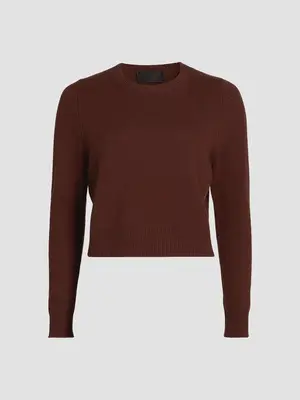 NILI LOTAN Venus Cashmere Sweater - Dark Rust