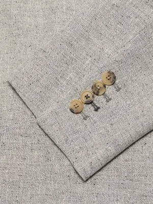 Paul Smith Linen-silk-wool Double-breasted Blazer