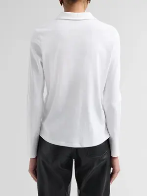 Majestic Filatures Supima Cotton Button-front Shirt
