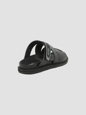 Moschino Leather Open-toe Mules