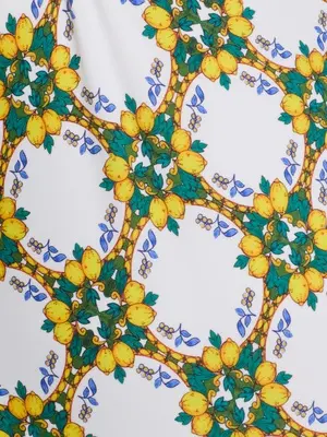 MILLY Lemon Tile Ring One-piece Swimsuit