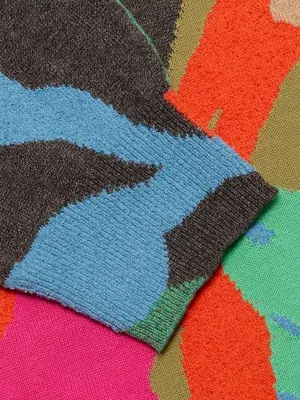 Paul Smith Fish Cotton-nylon Crewneck Sweater