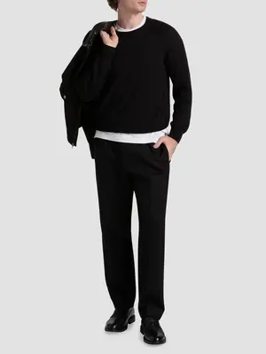 NILI LOTAN Lawrence Virgin Wool Pants