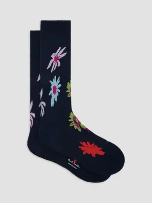 Paul Smith 3-pack Assorted Printed Socks - Navy