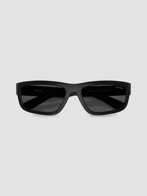 Prada 59mm Rectangular Sunglasses