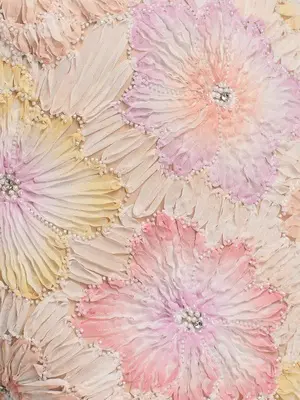 MILLY Ivette Floral Embroidered Minidress