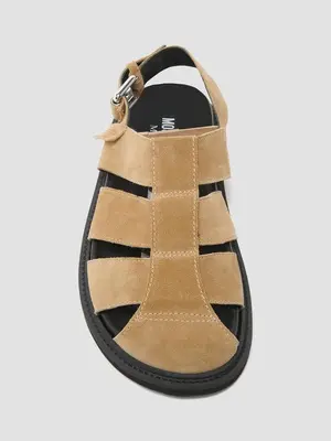 Moschino Suede Fisherman Sandals