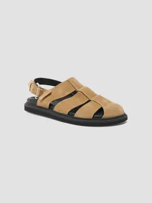 Moschino Suede Fisherman Sandals