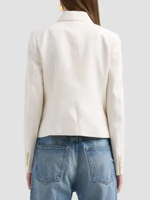 NILI LOTAN Jamison Wool Shirt Jacket